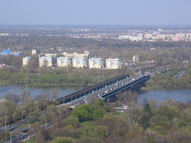 Most Gdański w Warszawie mapa, zdjecia, Warszawa